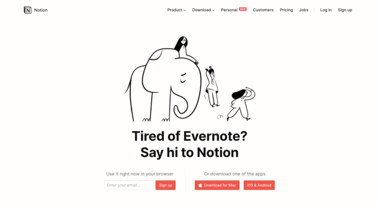 How Notion Built A $2B SaaS Startup Through Community & Templates