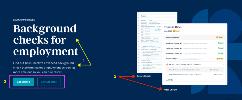 How Checkr Used Its Core Product Page To Win Over 10K+ Users
