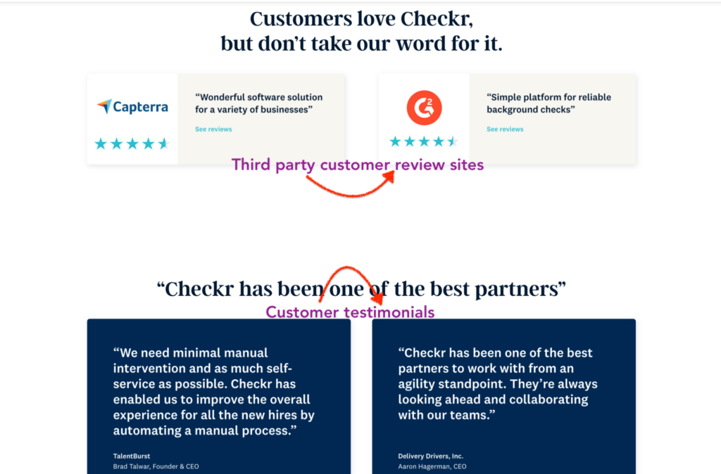 How Checkr Used Its Core Product Page To Win Over 10K+ Users